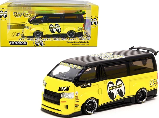 TOYOTA HIACE WIDEBODY Van RHD (Right Hand Drive) #99 Mooneyes Team Van ...