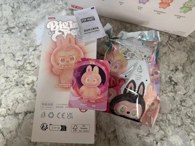 LABUBU - LOYALTY - V3 Big Into Energy - Pop Mart Confirmed Blind Box £ ...