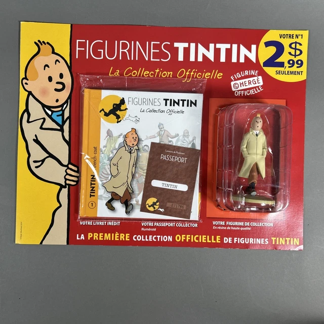 ORIGINAL TINTIN FIGURINE Hergé officielle # 1 Moulinsart on Original ...