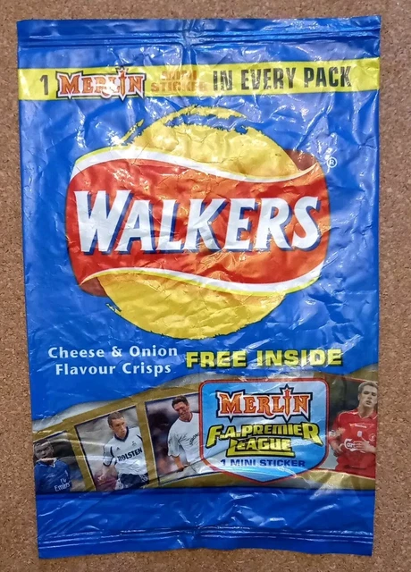 WALKERS CRISP PACKET Merlin F.A. Premier Legue 2002 £4.99 - PicClick UK