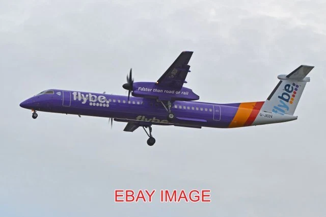 PHOTO AEROPLANE Bombardier Dhc-8-Q402 'G-Jedv' Flybe C/N 4090 Built ...