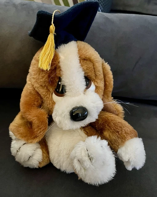 VINTAGE 1980’S GRADUATION Sad Sam Plush by Applause, Approx 10 Inch ...