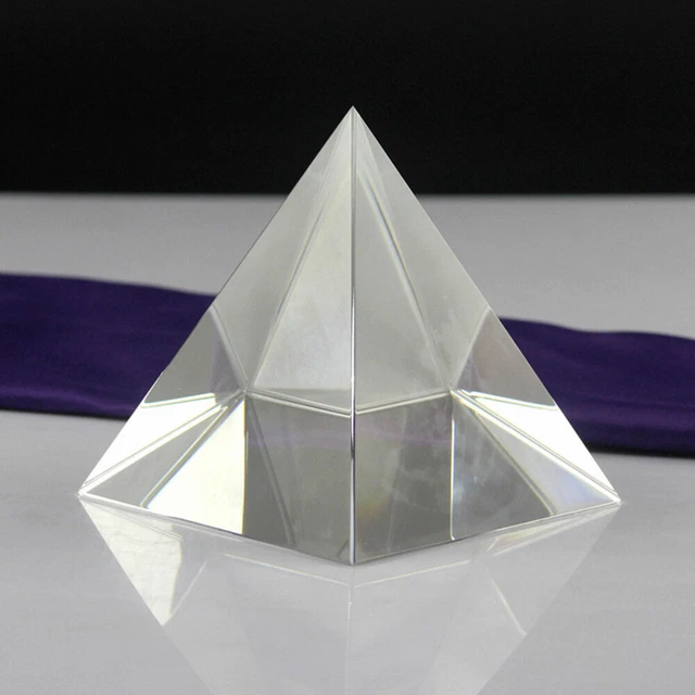 LABS EQUILATERAL GLASS Pyramid Optical Optics Four Sides Prism £21.15 ...