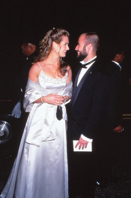 DIA BROOKE SHIELDS und Andre Agassi 1997 KB-format Fotograf P26-15-2-2 ...