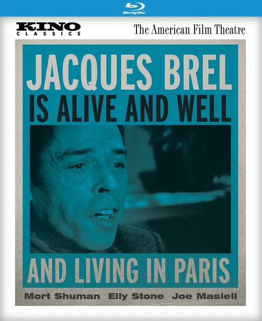 JACQUES BREL IS Alive and Well and Living in Paris (Blu-ray) Elly Stone ...