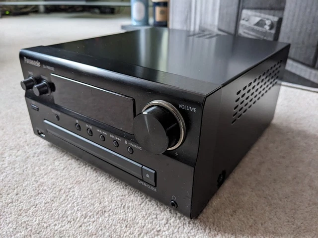 PANASONIC SC-PMX92EB-K 120W Micro Hi-Fi System DAB+ Bluetooth CD Player ...