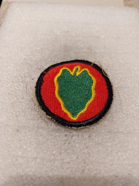 PATCH ARMEE US 24TH INFANTRY DIVISION ww2 original EUR 8,00 - PicClick FR
