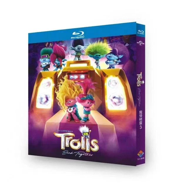 TROLLS BAND TOGETHER (2023) Blu-ray BD 1 Disc Series All Region DB EUR ...