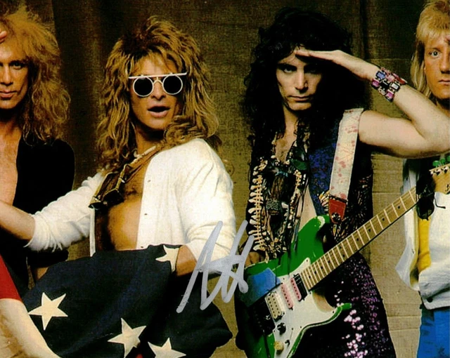 GFA DAVID LEE Roth's Batteur Gregg Bissonette Signé 8x10 Photo Preuve ...