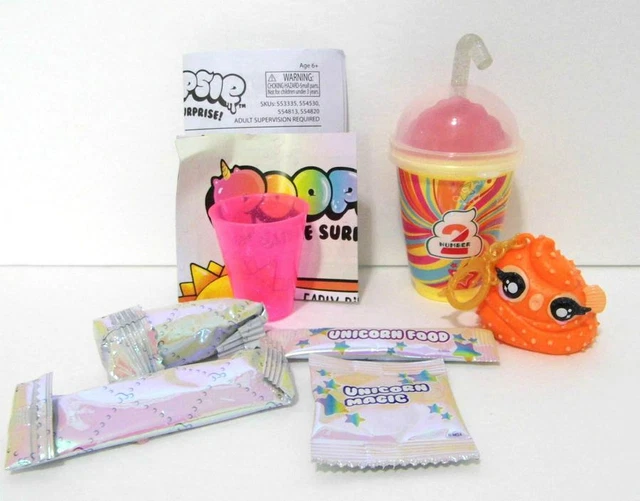 FIGURINE LICORNE LÂCHE Poopsie Slime Surprise Puffer Turdz of Paradise ...