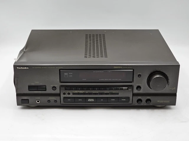 TECHNICS SA-GX350 AV Receiver - Not Working, Signs of Use £43.01 ...