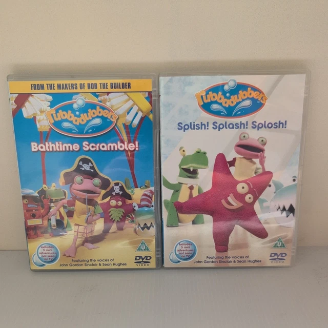 RUBBADUBBERS - SPLISH! Splash! Splosh! & bath time scramble! kids DVDs ...