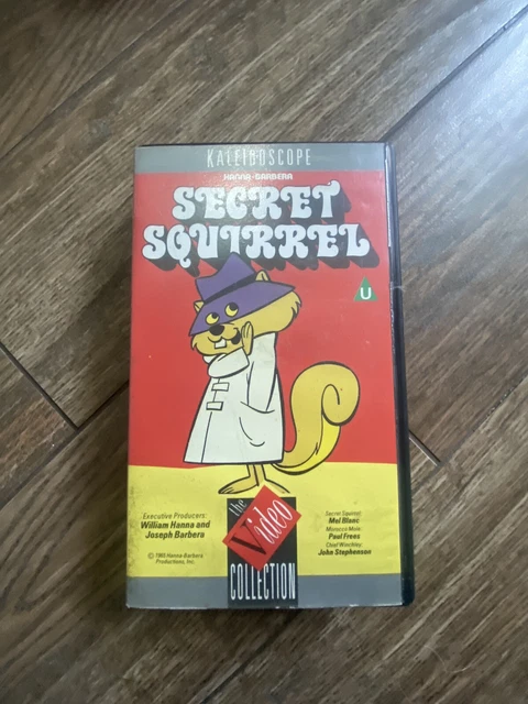 SECRET SQUIRREL HANNA Barbera Rare Vhs Video Tape 1985 Collectors Kids Vhs Rare £28.00 - PicClick UK