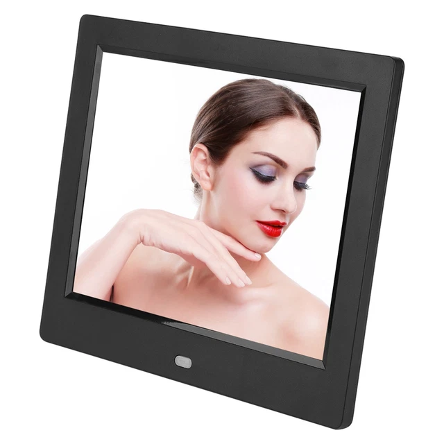 XCLT-808 8 INCH Desktop Electronic Clock Calendar Alarm Digital Photo ...