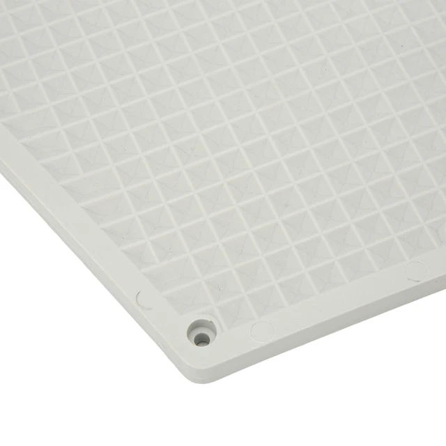 (GRAY) OUTBOARD TRANSOM Plate Grid Design Trapezoidal PVC Outboard $43. ...