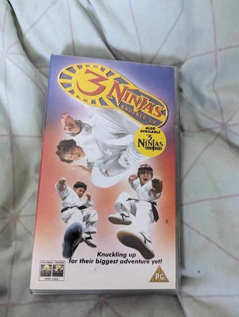 3 NINJAS - Knuckle Up - VHS Video Tape £20.00 - PicClick UK