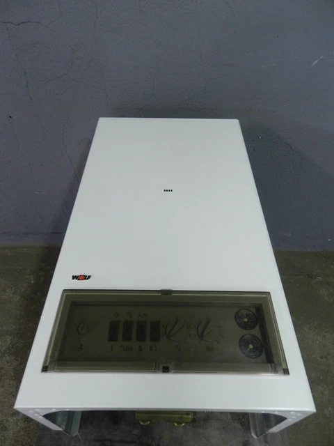 WOLF GU-1EK-18 GAS-KOMBI-THERME Therme Wandgerät Gastherme 18kW Heizung ...