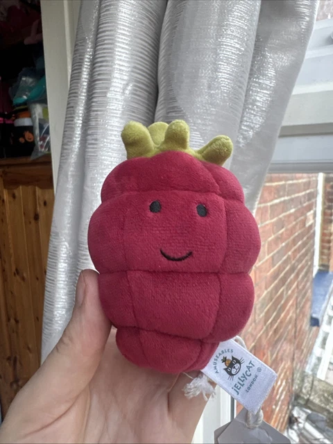 JELLYCAT FABULOUS RASPBERRY Retired £37.10 - PicClick UK