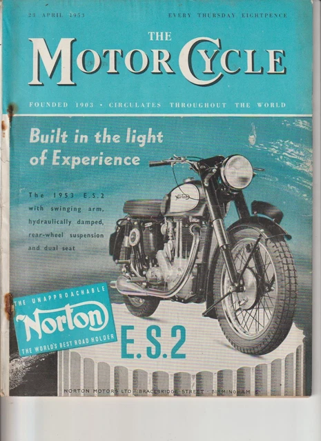 ARIEL SQUARE FOUR Mk II Test, Modified BSA Bantam Suspension, NS Wales ...