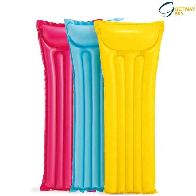 SWIMMING POOL AIR Bed Inflatable Float Lilo Beach Lounger Mat Hammock ...