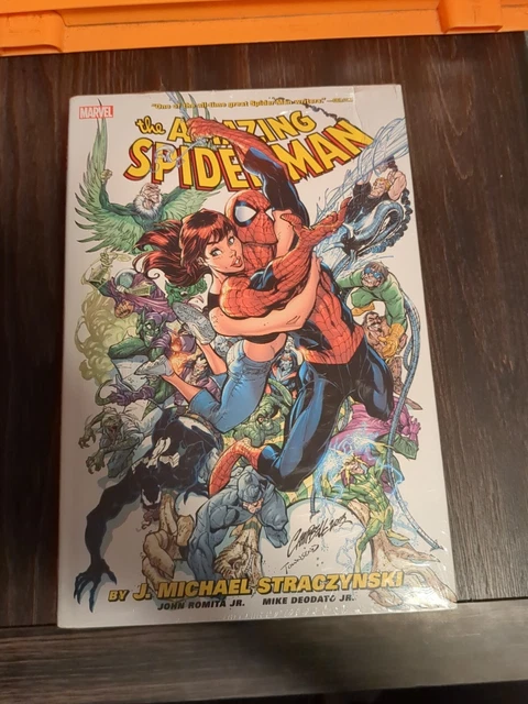 Amazing Spider-man Omnibus Vol 1 J Michael Straczynski Htf Oop 