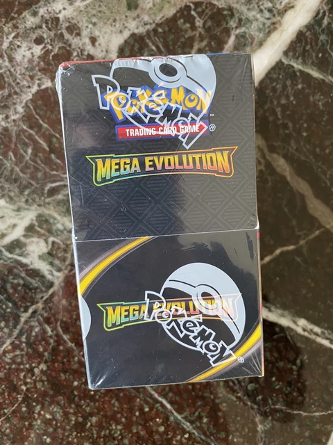 POKEMON TCG MEGA Evolution Half Booster Box 18 Packs - Brand New and ...
