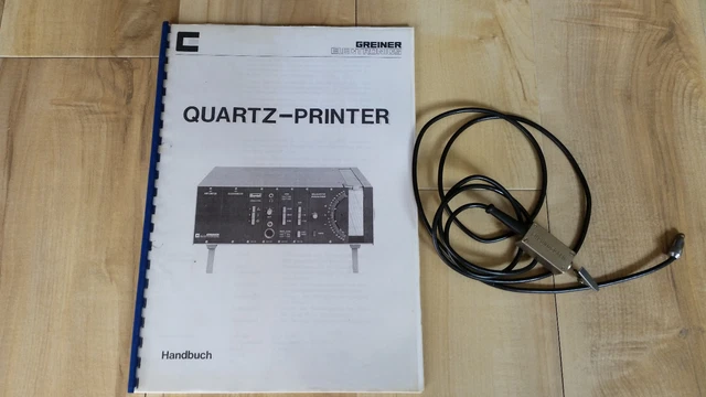 GREINER QUARTZ PRINTER EUR 50,00 - PicClick DE
