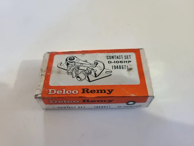 NOS DELCO REMY D106HP High Perf Corvette Ignition Set. Will Fit All GM 1965-1974 $48.51 ...