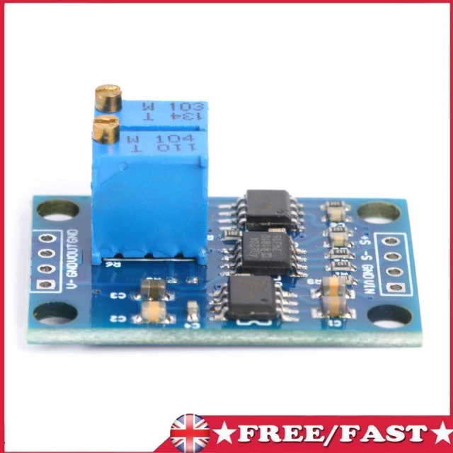 AD620 MICROVOLT MILLIVOLT uV mV Small Signal Instrumentation Amplifier ...