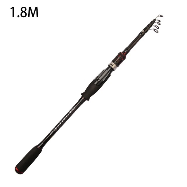 PORTABLE AND STRETCHABLE fishing rod for all waters Lightweight and ...