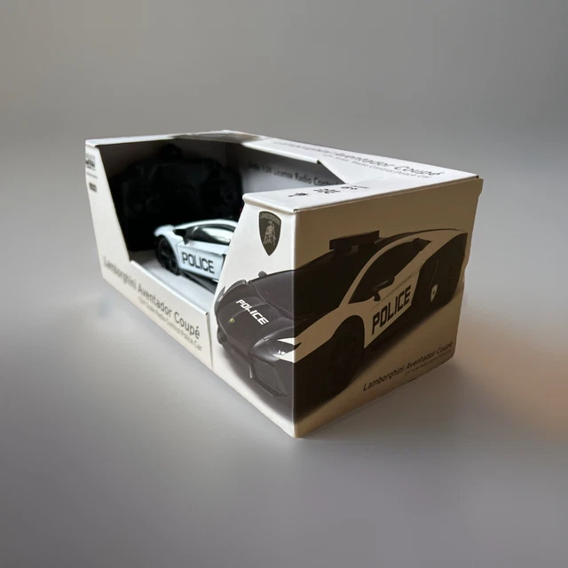 LAMBORGHINI AVENTADOR COUPE Police Remote Control Car £13.99 - PicClick UK