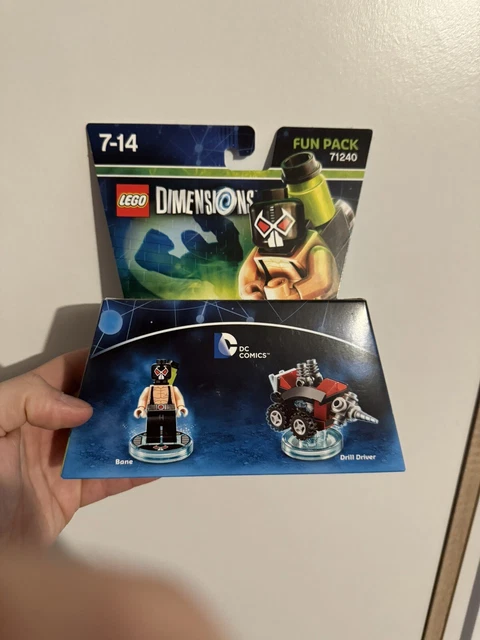 LEGO 71240 DIMENSIONS FUN PACK - BANE / DRILL DRIVER DC COMICS 100% ...