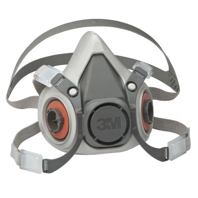 3M RESPIRATOR HALF Mask Gas Mask 6200 Dust Mask Paint Mask EUR 10,70 ...