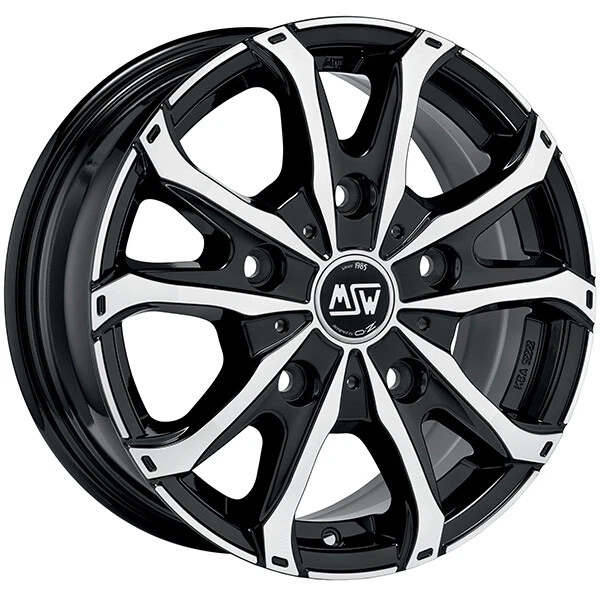 JANTES ROUES MSW Msw 48 Van Pour Peugeot Boxer Camper 6.5X16 5X130 ...