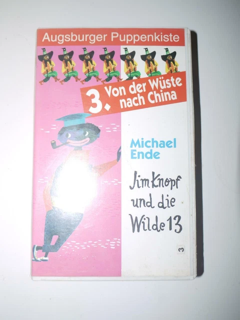 AUGSBURGER PUPPENKISTE 3. Wüste China Michael Ende Jim Knopf VHS VIDEO ...