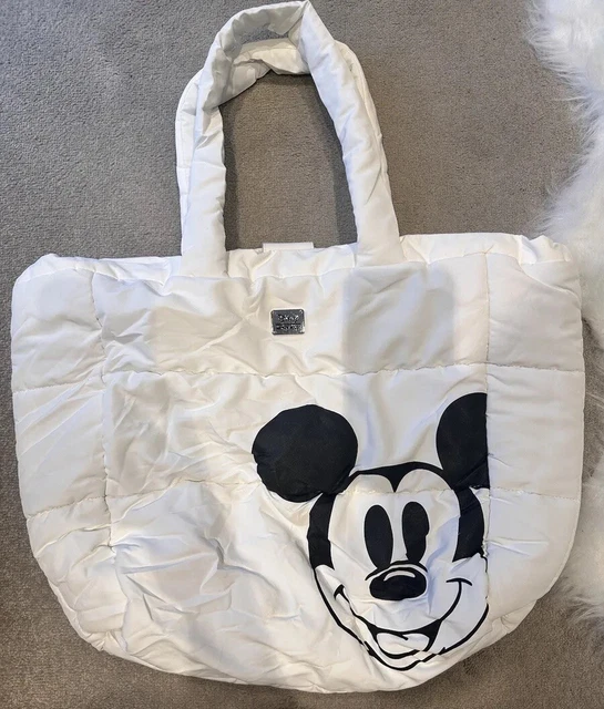 PRIMARK X DISNEY Mickey Mouse White Puffa Bag £6.00 - PicClick UK