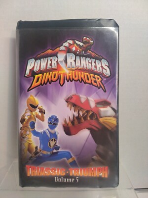 POWER RANGERS DINO Thunder - Triassic Triumph [VHS] £15.96 - PicClick UK