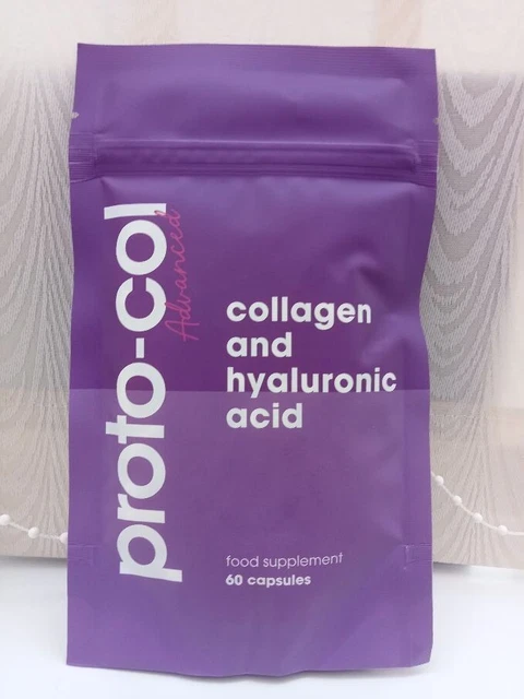 PROTO-COL ADVANCED COLLAGEN with Hyaluronic Acid 60 Capsules NEW £9.56 ...