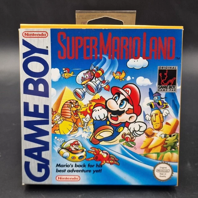 SUPER MARIO LAND - Nintendo Gameboy - Complet in Box CIB - PAL ...