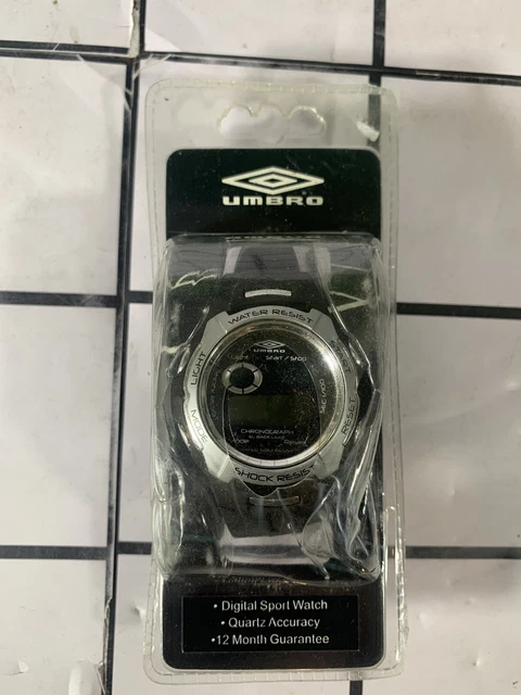 UMBRO DIGITAL WATCH Alarm Light Sports Wristwatch Shock Resist ...