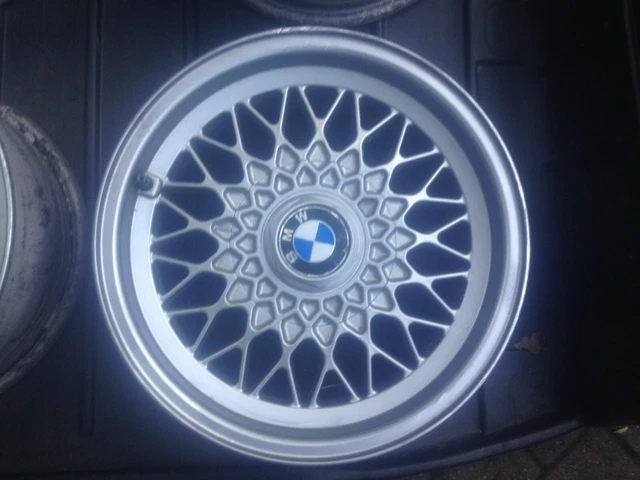BMW E34 BBS RZ 15" alloy wheels . Set of 4. 1179774. E23 E24 E28 E32 ...