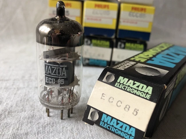 ECC85, VARIOUS LABELS, Vacuum Tube, lampe, Röhre, Valve Lampa. NOS, NIB. X1 EUR 22,90 - PicClick FR