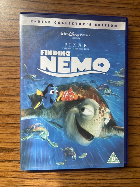WALT DISNEY FINDING Nemo DVD 2 Disc Collectors Edition Pixar Movie £5. ...