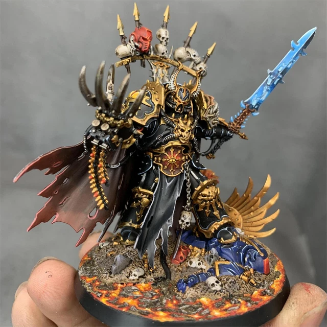 CHAOS SPACE MARINES Abaddon The Despoiler Warhammer 40K Miniatures ...