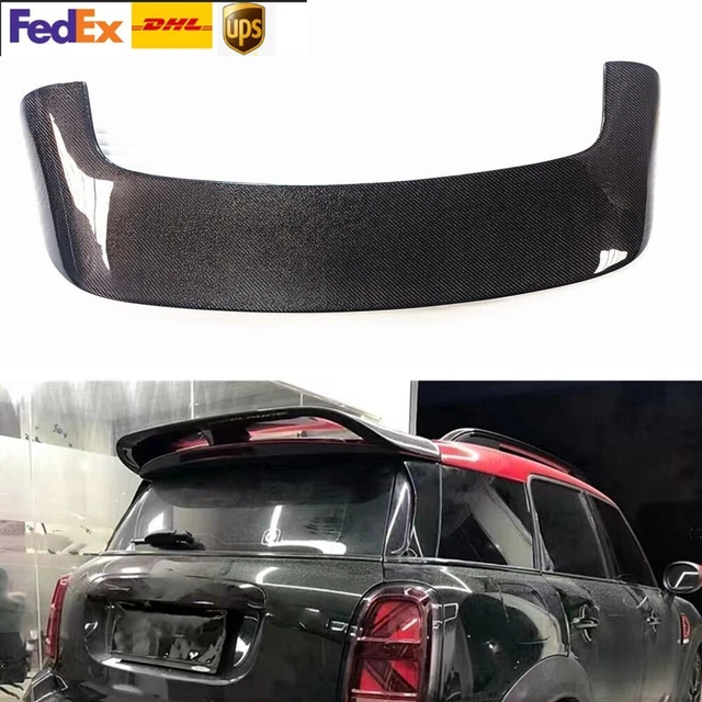CARBON FIBER REAR Spoiler Trunk Wing For Mini Cooper Countryman F60 JCW ...