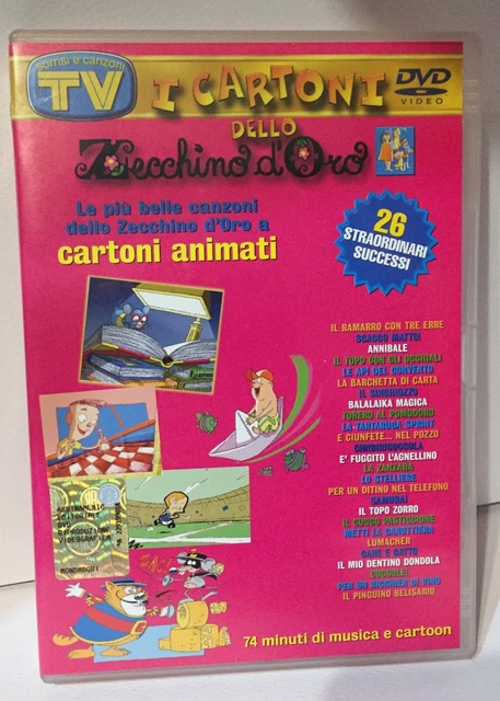 I CARTONI DELLO Zecchino D’oro DVD Editoriale 26 Successi Copertina Come Foto EUR 24,90 ...