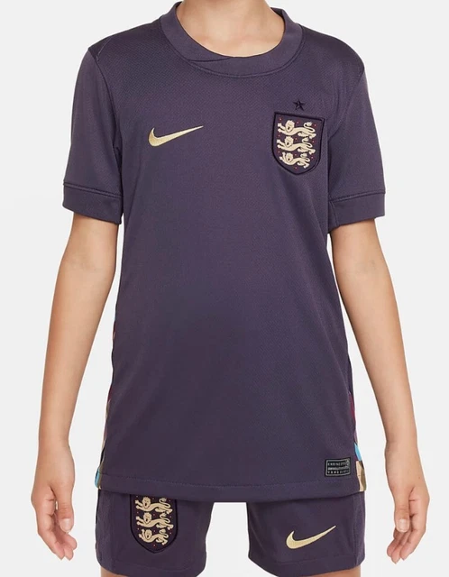 JUNIOR / KIDS England Euro 2024 Away GENUINE Football Kit- Size 12-13 £ ...