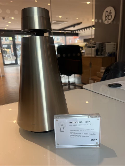 BANG & OLUFSEN Beosound 1 (2nd Gen) Portable Wi-Fi Bluetooth speaker ...