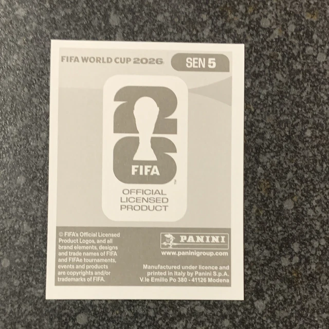 PANINI FIFA WORLD Cup 2026 Abdoulaye Seck Sticker SEN 5 £1.16 - PicClick UK
