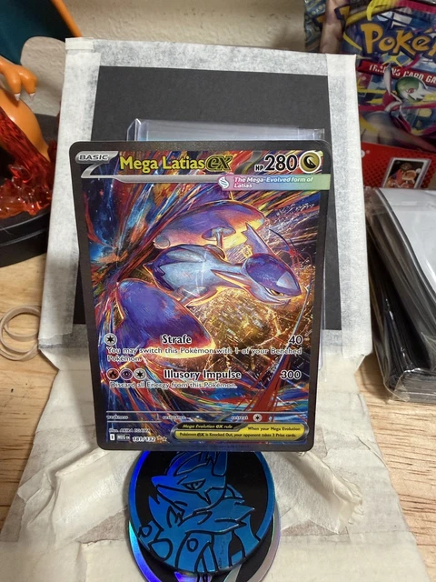 2025 POKÉMON MEGA Evolutions Mega Latias ex 181/132 HP read description ...